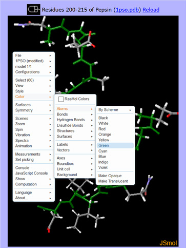 Jmol Popup Menu Tutorial #6 Answer 02-alphaC
